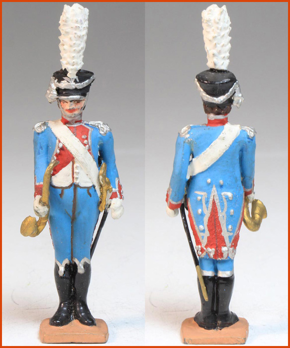 Ballada (Alexandre). 1er Empire. Musicien du 27e léger 1805. - Boite de ...