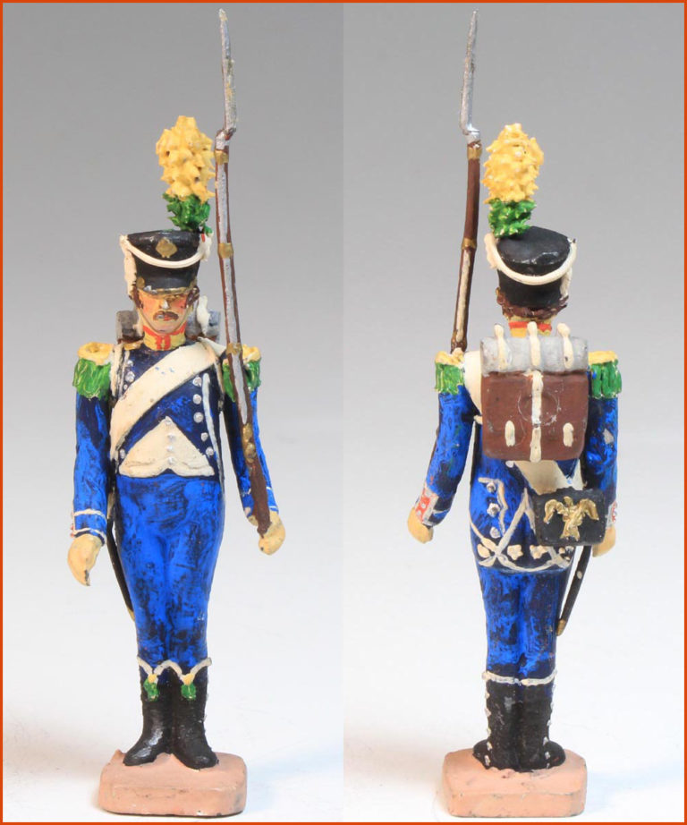 Ballada (Alexandre). 1er Empire. Infanterie légère. Voltigeur du 17e ...